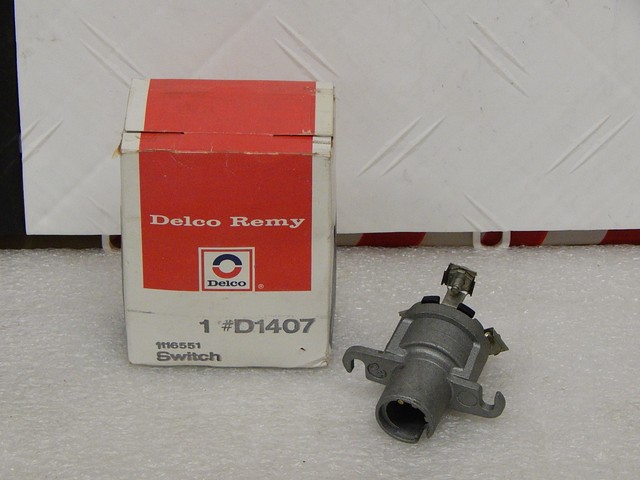 NOS Chevy Buick Pontiac GMC Delco Remy D1407 1116551 Ignition Switch ...