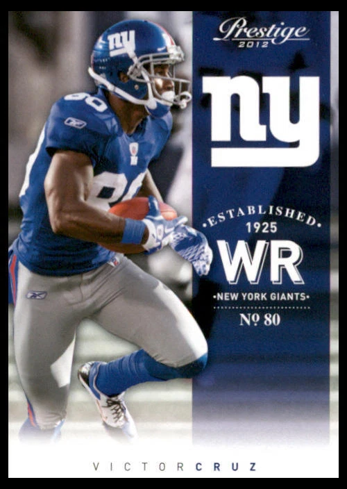 Victor Cruz Football Card