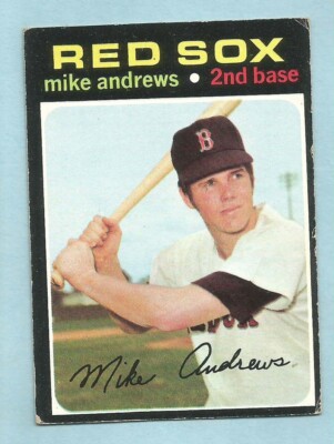 1971 Topps Baseball Mike Andrews #191 Boston Red Sox EX | eBay