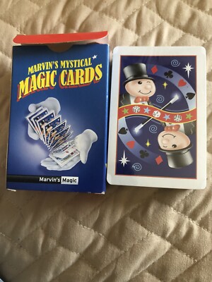 VTG Marvins Magic - Marvin’s Mystical Magic Cards (Svengali Deck) New ...