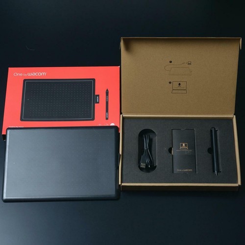 Wacom One by Wacom medium CTL-672 / K0-C Pen Tablet Pen M Size Input ...