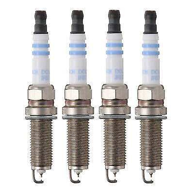 BOSCH DOUBLE IRIDIUM SPARK PLUG X4 for 2ZR-FE COROLLA ZRE152 ZRE142 ...