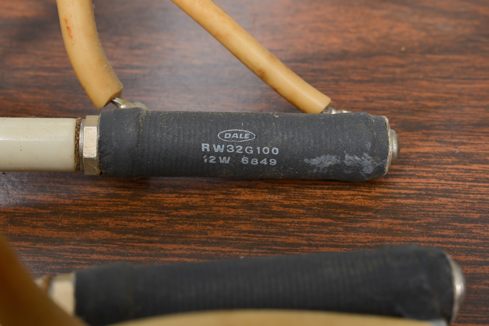 COLLINS 30S-1 LINEAR AMPLIFIER BRACKET: RECTIFIER RESISTORS HV WIRE ...