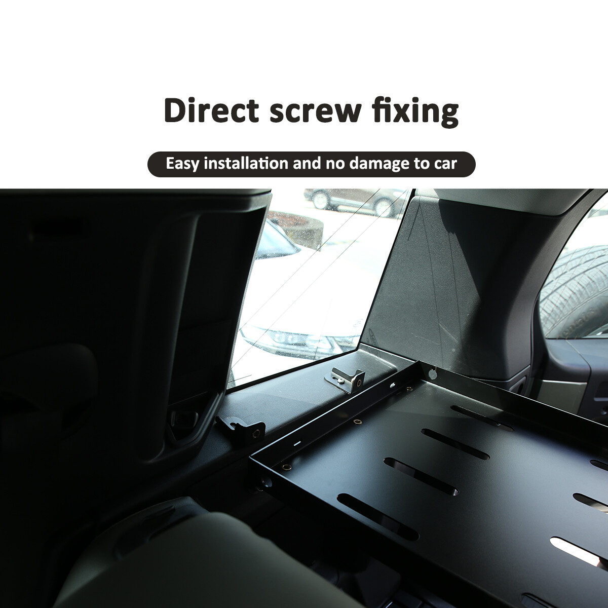 Black Rear Cargo Basket Rack Luggage Storage Carrier For LR Defender ...