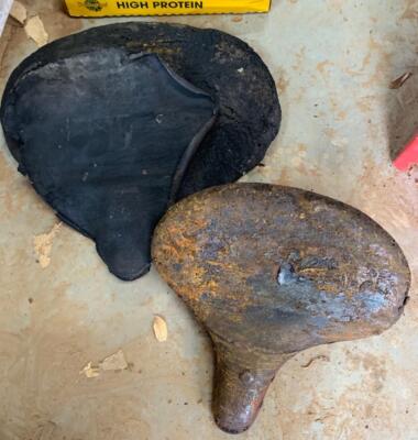 Vintage Whizzer or Indian Motorcycle Seat | eBay