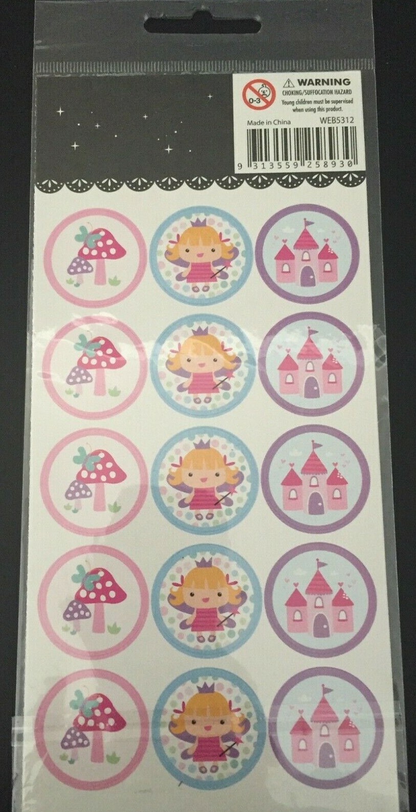 Scrapbook Craft Embellishments - Princess / Castle - 30pc | eBay