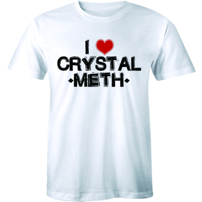 I Love Crystal Meth Mens T-Shirt Prestige Worldwide Boats Hoes Catalina ...