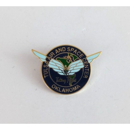 Vintage Tulsa Air Space Center Oklahoma Take Flight Lapel Hat Pin | eBay