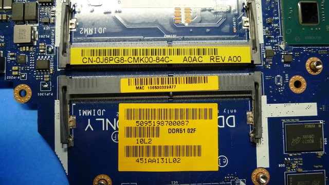 Dell Alienware 17 R5 Motherboard i9-8950HK 2.90GHz GTX 1080 J6PG8 LA ...