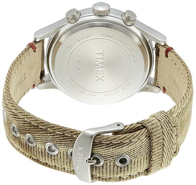 Timex Allied Chronograph Nylon Strap Men's Watch TW2R60500 | eBay