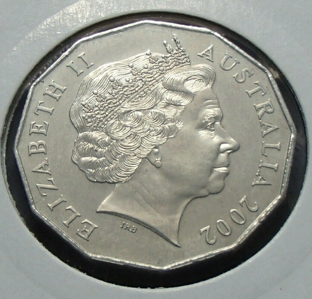 2002 Australia 50c Fifty Cent Coin Year of the Outback Uncirculated ...