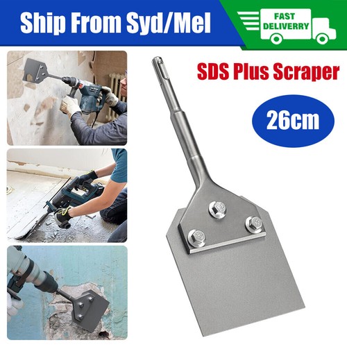 100MM Floor Scraper chisel RENDER REMOVER SDS PLUS TILE AND GLUE ...