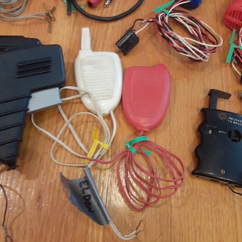 Lot of 19 Slot Car Controllers Eldon Strombecker Lionel Parma Revell ...