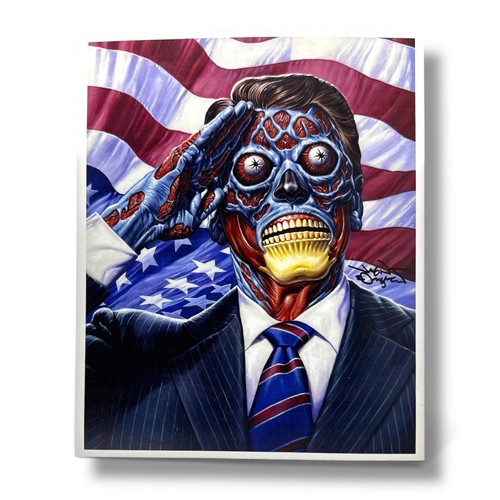 THEY LIVE x JASON EDMISTON 8x10 Signed Print | eBay