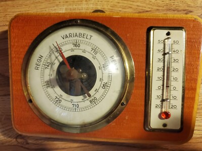 Thermometer Humidity Temperature Barometer Wall Decor See Description ...