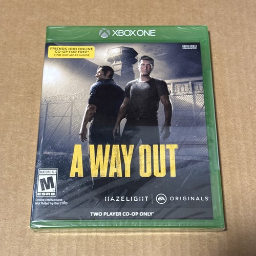 A Way Out (Xbox One, 2018) EA Originals Game Brand New Sealed ...