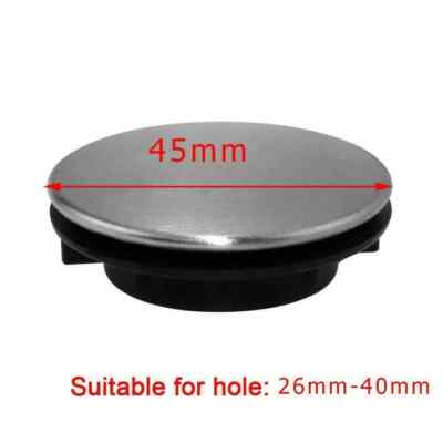 Steel Kitchen Sink Tap Hole Blanking Plug Plate Cover Stopper Basin ...