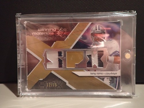 2008 SPx Tony Romo Game Worn Dual Patch /15!!! | eBay