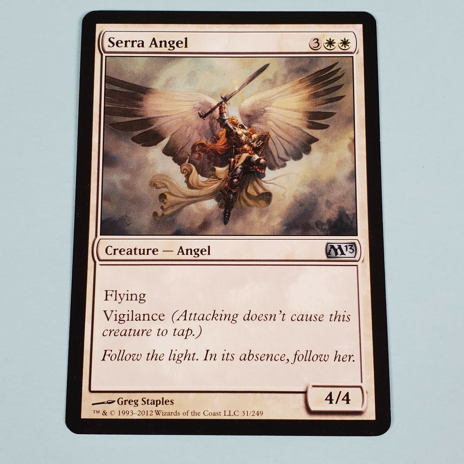 MTG+Serra+Angel+Magic+2013+31%2F249+Regular+Uncommon for sale online | eBay