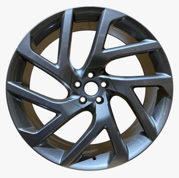22" BLACK POLISHED ALLOY WHEELS FITS RANGE ROVER EVOQUE VELAR VOLVO+ ...
