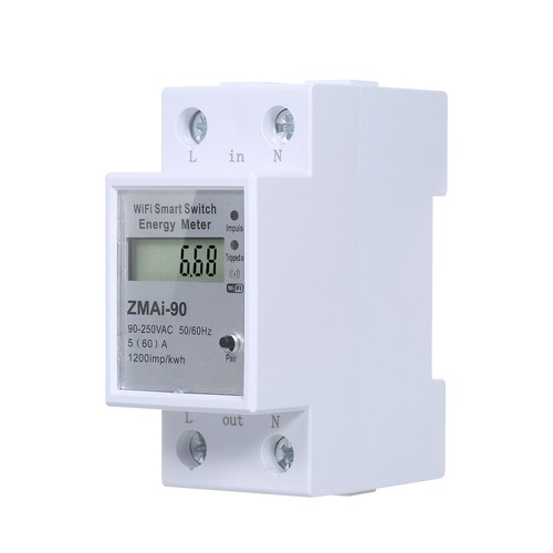 Wifi Smart Home Energy Monitor Real Time Meter Remote APP Control ...