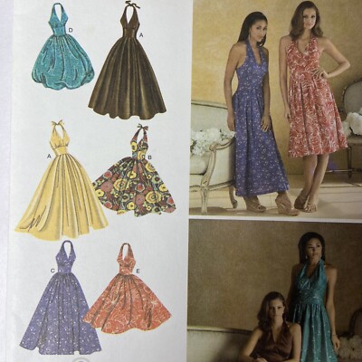 Simplicity Sewing Pattern 3823 Size H5 6 8 10 12 14 Dress with Skirt ...