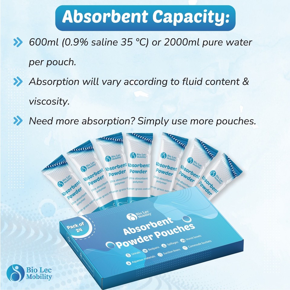 Absorbent Powder for Body Fluid, Absorption Granules for Urinal Bottles ...