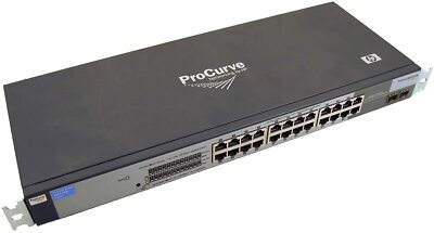HP ProCurve | J9028B | 1800-24G | 24 Port Gigabit | Managed Switch | eBay