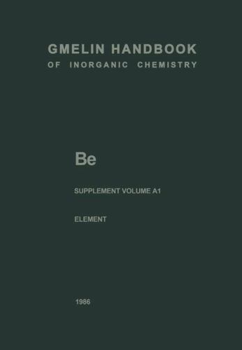Gmelin Handbook of Inorganic and Organometallic Chemistry-8th Edition ...