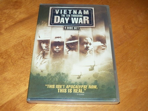 VIETNAM THE TEN THOUSAND DAY WAR US Army Marines NVA Battles 4-DISC DVD ...