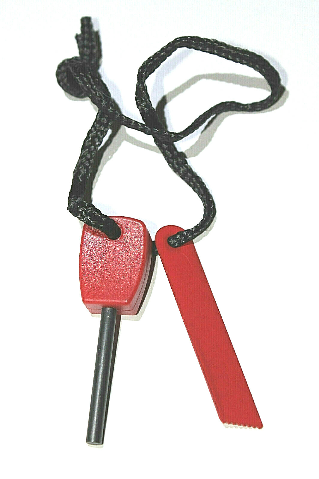 Steel Flint Rod Fire Starter Camping Survival Kit (Multiple Colours ...