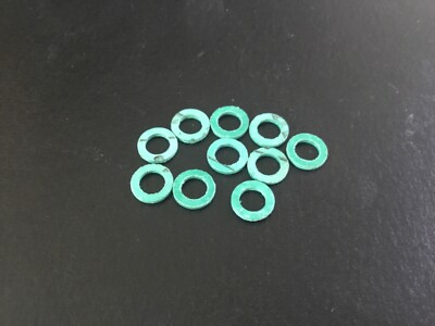 C.N.A.F. Green Fibre Washers- 9.9mm O/D X 6mm I/D X 1.5mm Thk | eBay UK