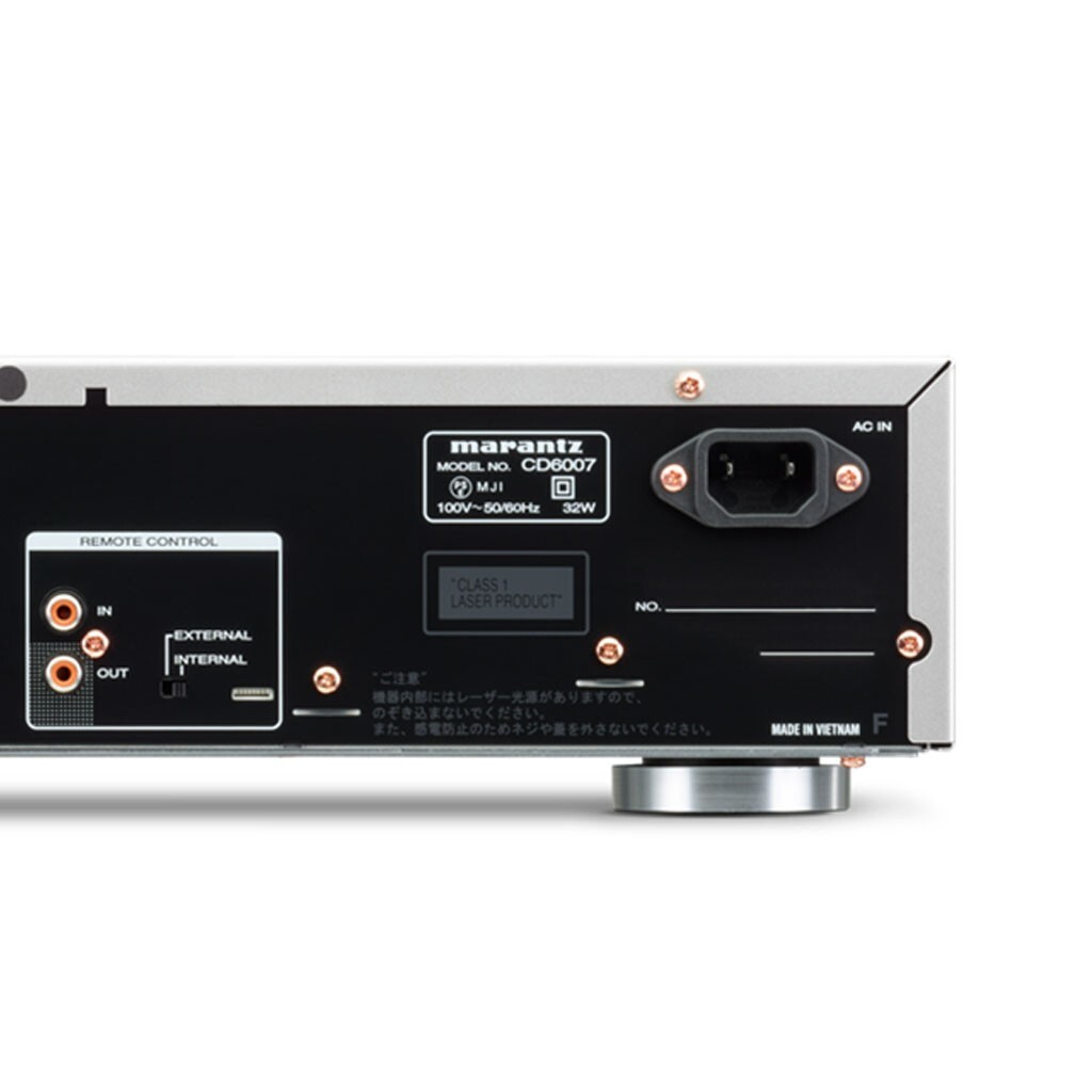 Marantz CD Player CD6007 FN Silver Gold HDMA Full Discrete Analog AC ...