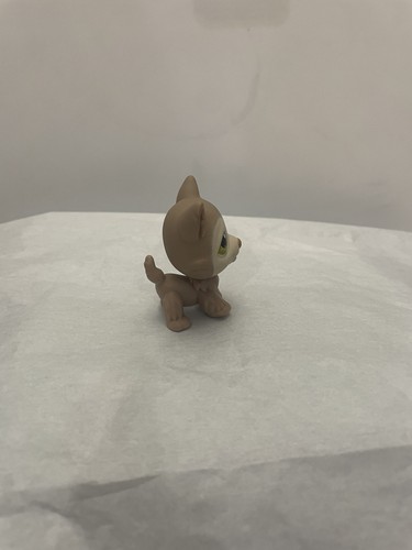Tan Brown Husky Dog #358 Authentic Littlest Pet Shop Hasbro LPS | eBay