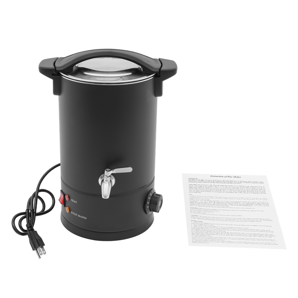 8 Liter Wax Melter for Candle Making 1200W Electric Pot Commercial or ...