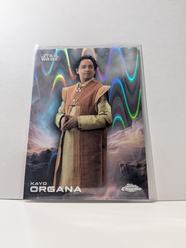 2025 Topps Star Wars Chrome KAYO ORGANA Refractor Card | eBay