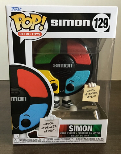Funko Pop! Retro Toys Simon Memory Game Funko Pop! Vinyl Figure #129 | eBay