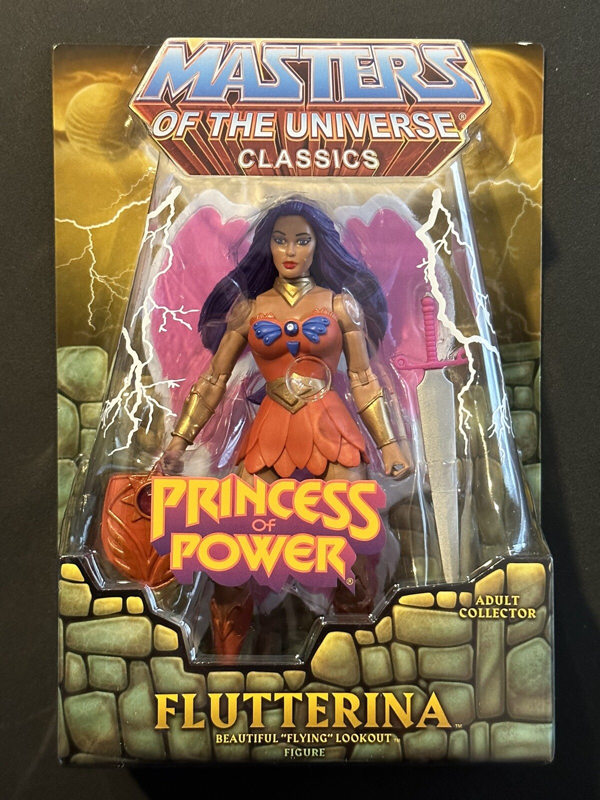 MOTUC FLUTTERINA MOC MASTERS OF THE UNIVERSE CLASSICS 2014 SHE-RA POP ...