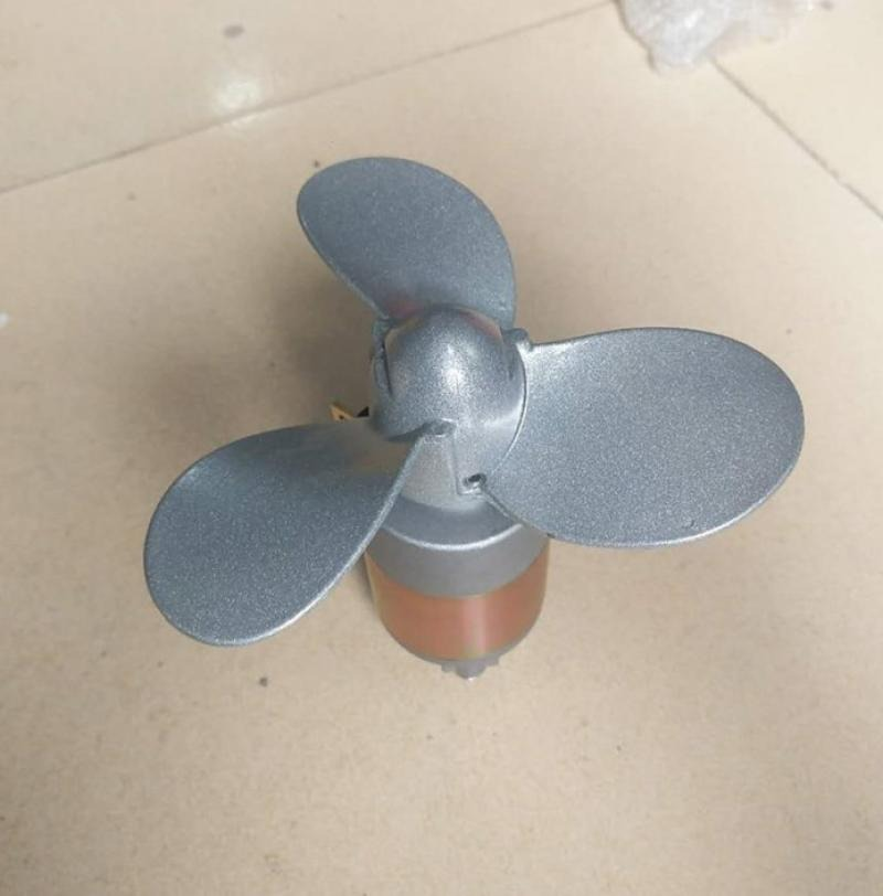 12V Electric Outboard Motor Propeller Hanging Propeller Rubber Boat ...
