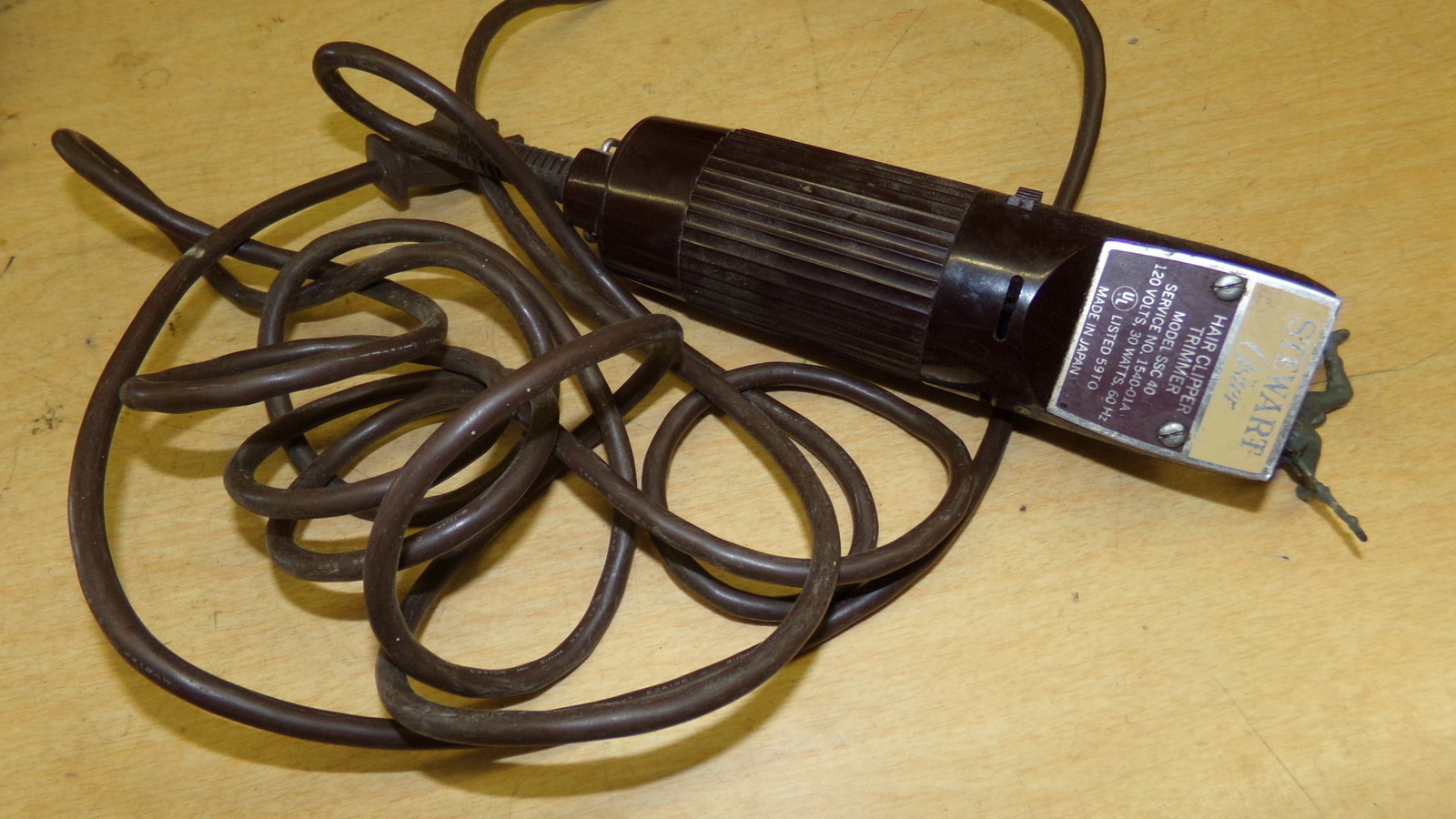 Stewart Oster Model SSC 40 Hair Clipper Trimmer 1540-01A *FREE SHIPPING ...