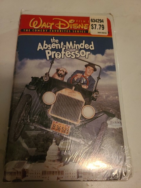 The Absent-Minded Professor (VHS, 1997, Clam Shell Colorized Comedy ...