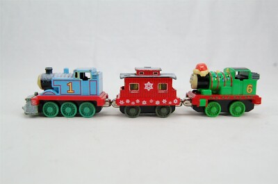 Thomas the Tank Engine & Friends Holiday Percy, Snow Caboose Take N ...
