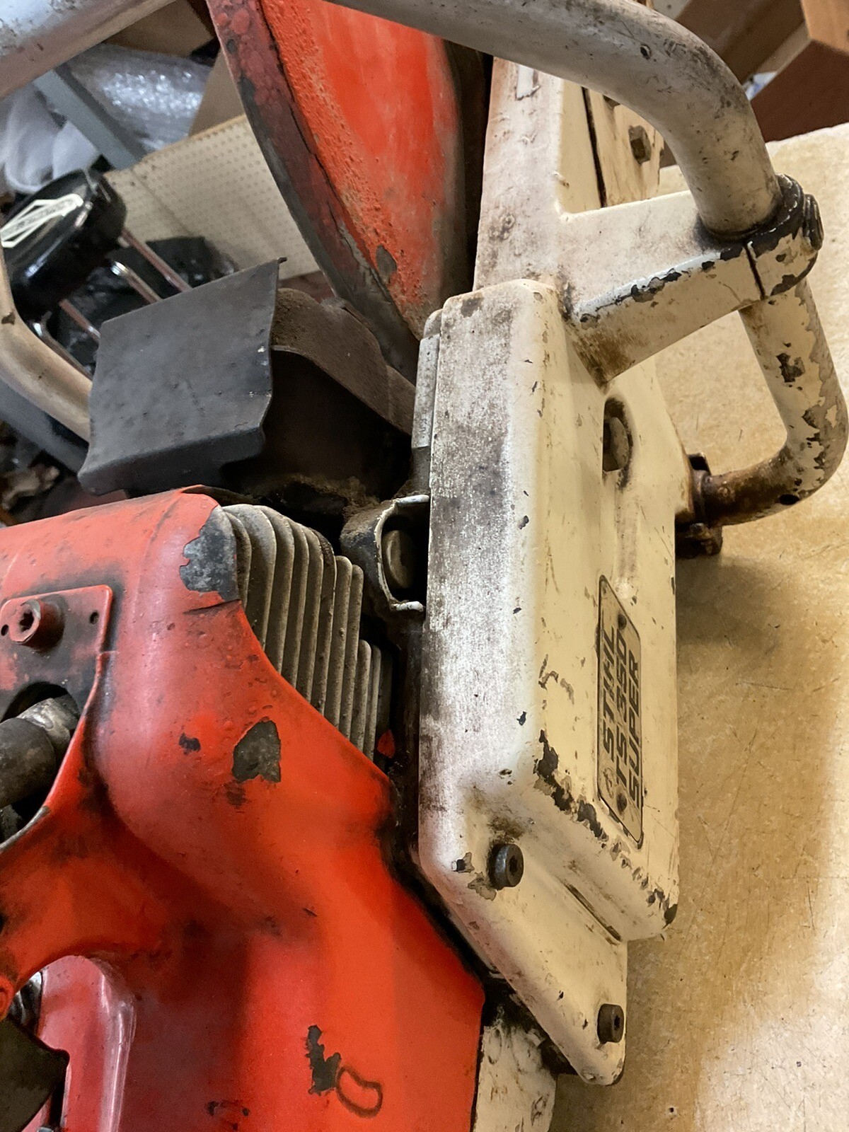 Vintage Used Stihl TS350 Super Cutoff Concrete Saw For Parts Or Repair ...