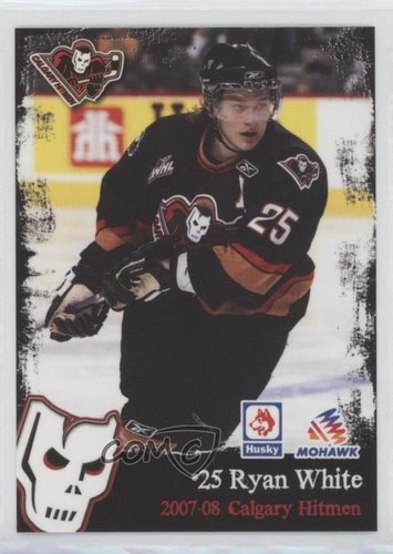 2007-08 Calgary Hitmen Team Issue Ryan White | eBay