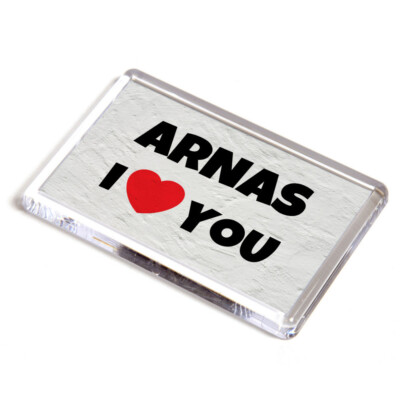 FRIDGE MAGNET - Arnas - I Love You - Name Gift | eBay UK