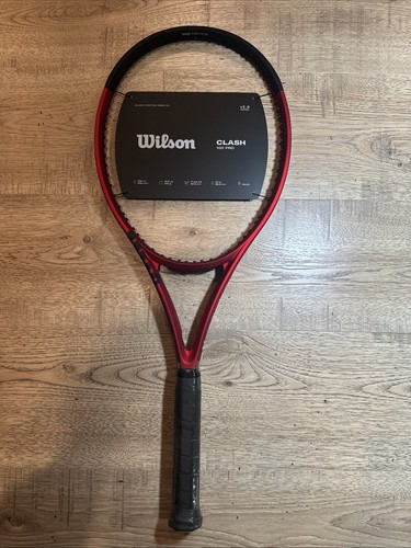 Wilson Clash 100 Pro V2 4 3/8 16x20 Unstrung Tennis Racquet | eBay