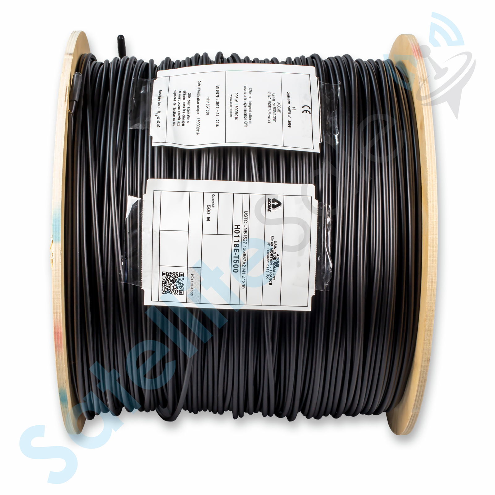 Acome UNB1627 Indoor/Outdoor Strippable Fiber Optic Drop Cable 500m ...
