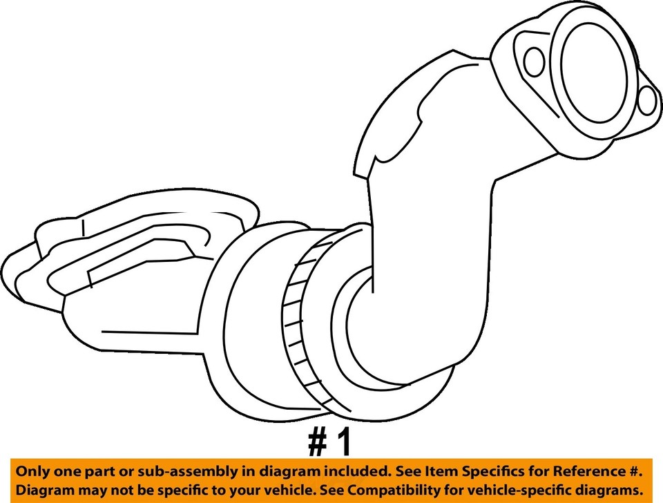GM OEM 14-19 Corvette Exhaust System Exhaust Components-Converter Pipe ...