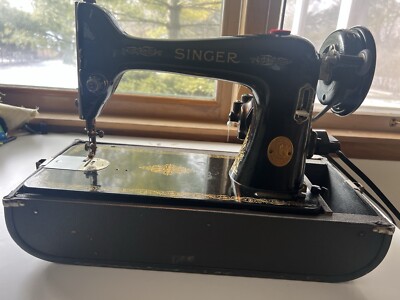Vintage Singer Sewing Machine | eBay
