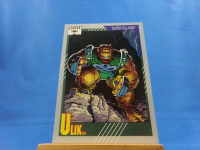 Ulik Marvel Universe 1991 Super Villains | eBay